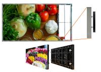 China Magnetic Module Form LED Screen Without Cabinet P1.2 P1.5 P1.8 P2 P2.5 for sale