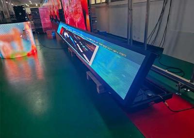 China P4 High brigtness Outdoor Electronic Advertising Screen Front Flip Box for sale