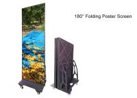 China Lightweight Foldable Advertising Poster Screen Quick Installation for sale