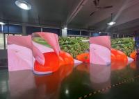 China HD P1.9/P2.6 500*500/500*1000mm indoor flexible soft bendable rental led screens for stage for sale