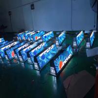 China Custom Taxi Roof LED Display 6000cd/sqm IP65 Outdoor Advertising for sale