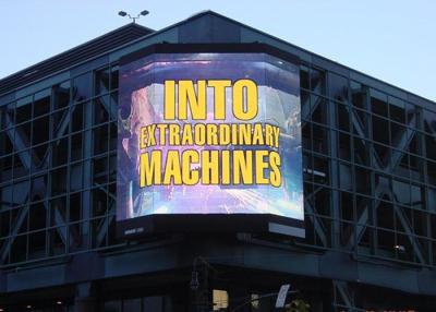 China Fixed Outdoor LED Billboard Advertising Led Display P6 Full Color Real Pixels for sale