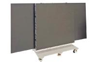 China Indoor 2x2m Foldable LED Poster Screen with High Refresh Rate for Commercial Advertising for sale