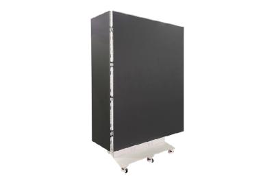China KAILITE KH Series P1.95 Dual Unit Cascade Video Wall Kit 4x2m 2048x1024 Indoor Foldable LED Poster Screen for sale