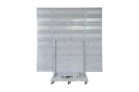 China P2.9 Rental Indoor 2x2m Foldable LED Poster Screen 672x672 Pixels Flight Case Packed Event Display for sale