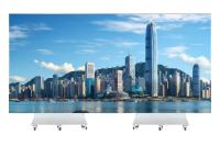 China P2.9 Rental Indoor 2x2m Foldable LED Poster Screen 672x672 Pixels Flight Case Packed Event Display for sale