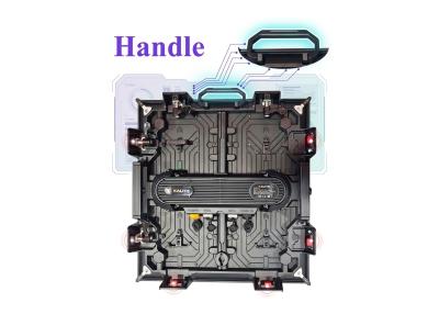 China P2.6 Curved Rental LED Screen 500x500mm Curve Lock Cabinet Bendable for sale