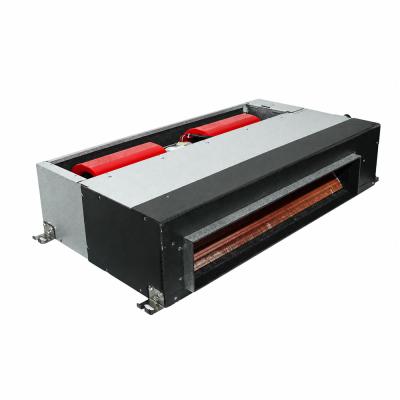 China Compact Ultra Slim Fan Coil Horizontal Concealed Ceiling Chilled Water FCU for sale