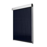 China Custom Heat Pipe Solar Thermal Collectors For Commercial Hot Water Projects for sale