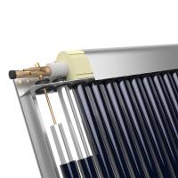 China Custom Heat Pipe Solar Thermal Collectors For Commercial Hot Water Projects for sale