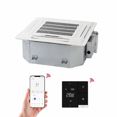 China 4 Way Cassette Fan Coil Unit Self Drainage Ceiling Mounted HVAC for sale