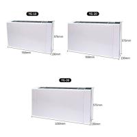 China Quiet 130mm DC Inverter Fan Coil Unit 1200RPM With Smart WiFi Comfort for sale