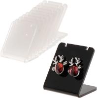 China L Shaped Acrylic Earrings Display Jewelry Rack Stud Bracket For Props for sale