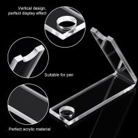 China Makeup Transparent Storage Rack Acrylic Brush Stand Suitable For Pen for sale