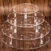China 5mm Thickness Acrylic Lollipop Display Holder 100% Virgin MMA Material for sale