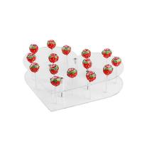 China 5mm Thickness Acrylic Lollipop Display Holder 100% Virgin MMA Material for sale