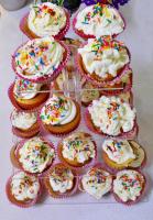 China 3 Tier 4 Tier 5 Tier Acrylic Cupcake Stand Display High Strength And Stability for sale