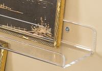 China invisible Acrylic Display Frame Clear Acrylic Floating Shelves Album Decoration for sale