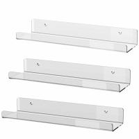 China invisible Acrylic Display Frame Clear Acrylic Floating Shelves Album Decoration for sale