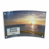 China SGS Certificate Acrylic Photo Display Curved Picture Frames Album for sale