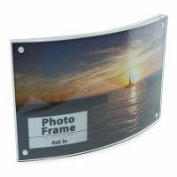 China SGS Certificate Acrylic Photo Display Curved Picture Frames Album for sale