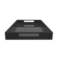 China 2mm 3mm Thickness Acrylic Tray Display Square Lucite Serving Tray for sale