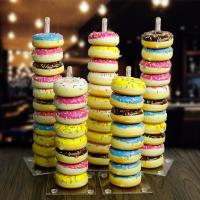 China SGS Approved Acrylic Donut Holder Clear Donut Stand Eco Friendly 0.5-30mm Thickness for sale