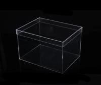 China Antibacterial Acrylic Shoe Display Case Container Store Acrylic Display Boxes for sale