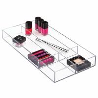 China Plexiglass Acrylic Storage Boxes For Makeup , Acrylic Jewelry Display Case for sale