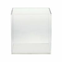 China UV Resistance Clear Acrylic Storage Box 3mm Thickness 1L-3L Capacity for sale