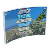 China Magnetic Curved Acrylic Frame for sale
