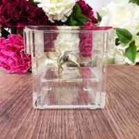 China Square Clear PP PS Acrylic Ring Box Chemical Resistance UV Resistance for sale