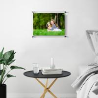 China Floating Magnetic Acrylic Photo Display Frames Detachable Minimalist Design for sale