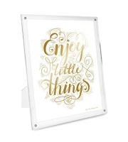 China 3.5inch 5inch Acrylic Photo Display Free Standing Acrylic Photo Frames for sale