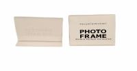 China Rectangle Acrylic Photo Display 8x10 Clear Acrylic Self Standing Frame for sale