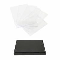China Retail Custom Made Acrylic Display Case With Black Base For Collectibles for sale