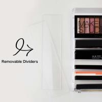 China OEM 8 Tier Acrylic Display Box Makeup Cube Box Non Toxic for sale
