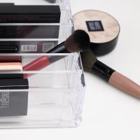 China OEM 8 Tier Acrylic Display Box Makeup Cube Box Non Toxic for sale