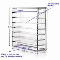 China OEM 8 Tier Acrylic Display Box Makeup Cube Box Non Toxic for sale