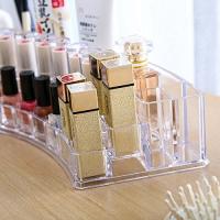 China Dustproof Acrylic Cosmetic Storage Box Organizer Private Logo for sale