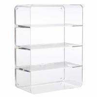 China Nested Acrylic Display Box Clear Plastic Dressers Crafts And Plush Toy Storage for sale