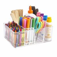 China Nested Acrylic Display Box Clear Plastic Dressers Crafts And Plush Toy Storage for sale
