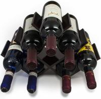China Fine Craftwork Acrylic Bottle Rack , Butterfly Wine Rack 17.3x11.5x4 Inches for sale