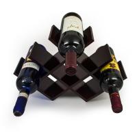China Fine Craftwork Acrylic Bottle Rack , Butterfly Wine Rack 17.3x11.5x4 Inches for sale