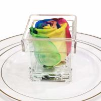 China PMMA Acrylic Storage Box , Multipurpose Acrylic Boxes For Flowers for sale
