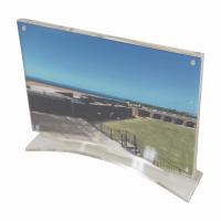 China Lightweight Acrylic Photo Display Detachable Acrylic Self Standing Frame for sale