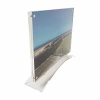 China Lightweight Acrylic Photo Display Detachable Acrylic Self Standing Frame for sale