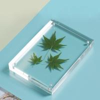 China Tabletop Acrylic Photo Display , Double Sided Plastic Picture Frames 5x7 for sale