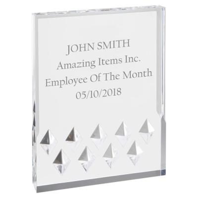 China Personalized Acrylic Plaques And Awards For First Communion for sale