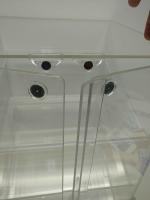 China 3 Tier Acrylic Cupcake Display Case Scratch Resistant For Self Serve Pastry for sale